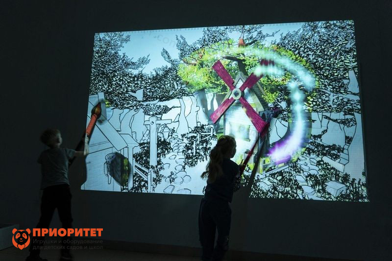 Интерактивная стена UTS Magic Wall (3-в-1) купить в интернет-магазине в Москве