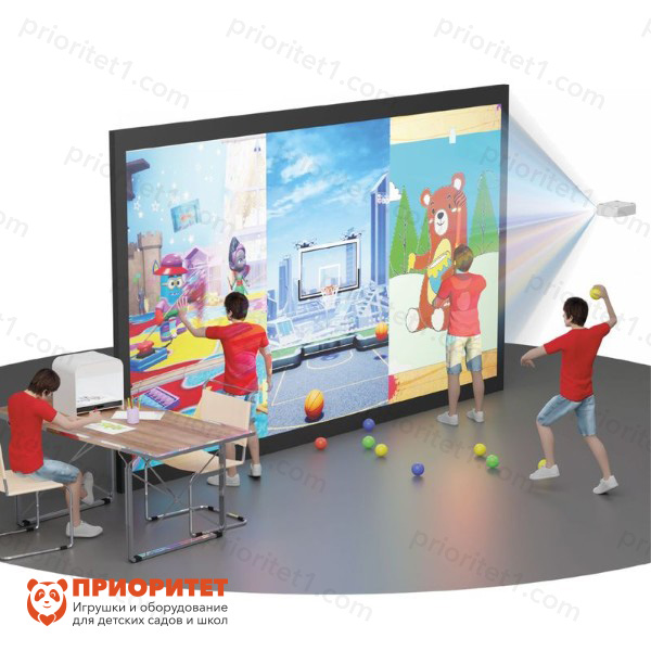 Интерактивная стена UTS Magic Wall (3-в-1) купить в интернет-магазине в Москве